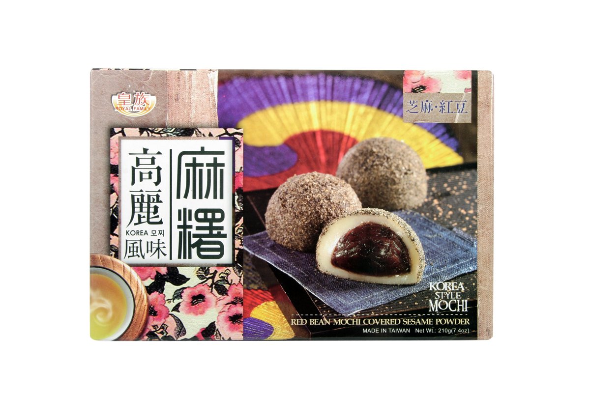 Mochi - Haricot rouge et Poudre de sésame 6pcs - 210G (ROYAL FAMILY ...
